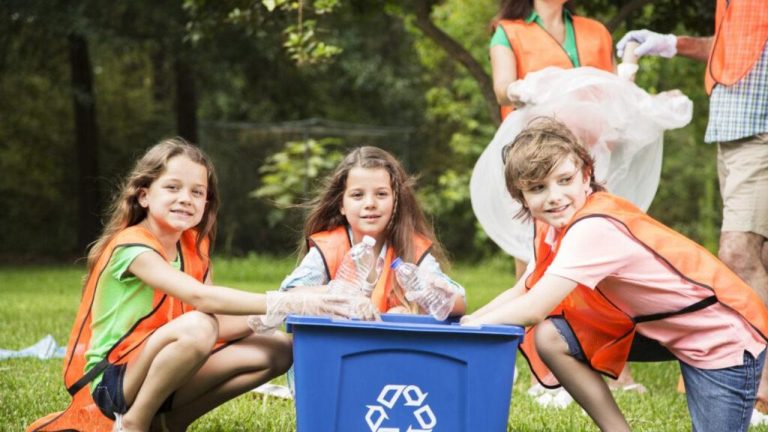 School Partnerships: Kids Leading Park Clean-Up Drives